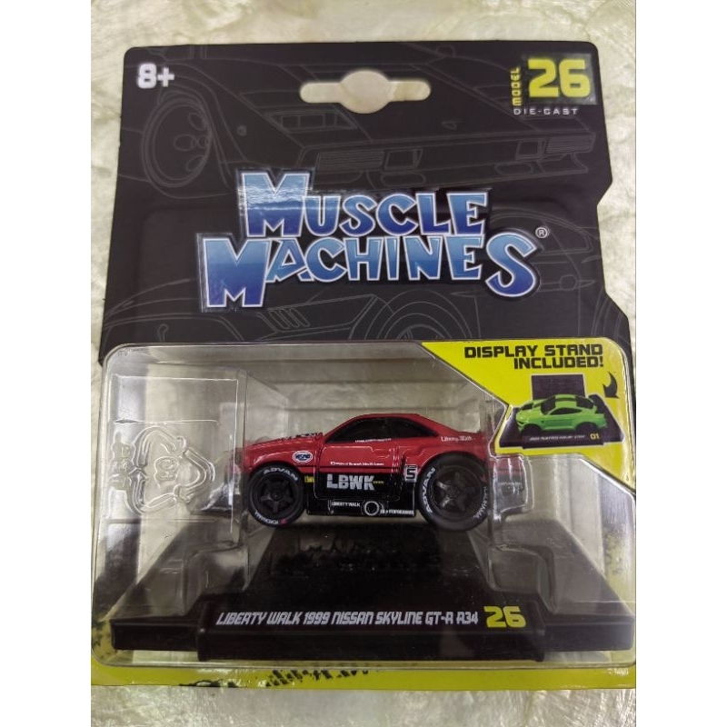 Maisto muscle machine nissan r34 lbwk | Shopee Malaysia