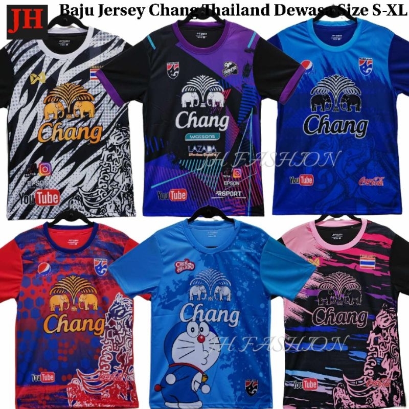 🔥READY STOCK 🔥BAJU JERSEY CHANG THAILAND DEWASA SIZE S-XL | Shopee Malaysia