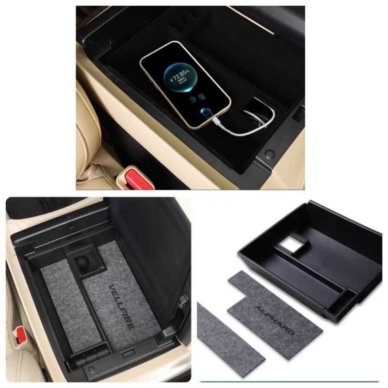 Toyota Alphard/Vellfire Center Storage Box Agh30 | Shopee Malaysia