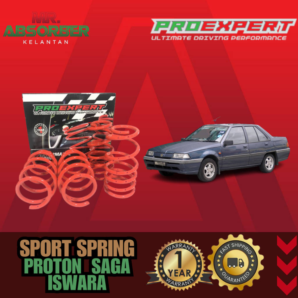 COMBO SPRING SPORT DAN ABSORBER PRO EXPERT PROTON SAGA ISWARA | Shopee ...