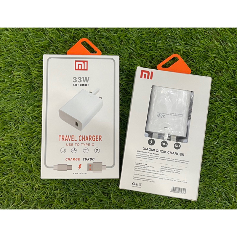XIAOMI 33W Turbo Fast Charger 33W With 6A TYPE-C USB Cable &Adapter ...