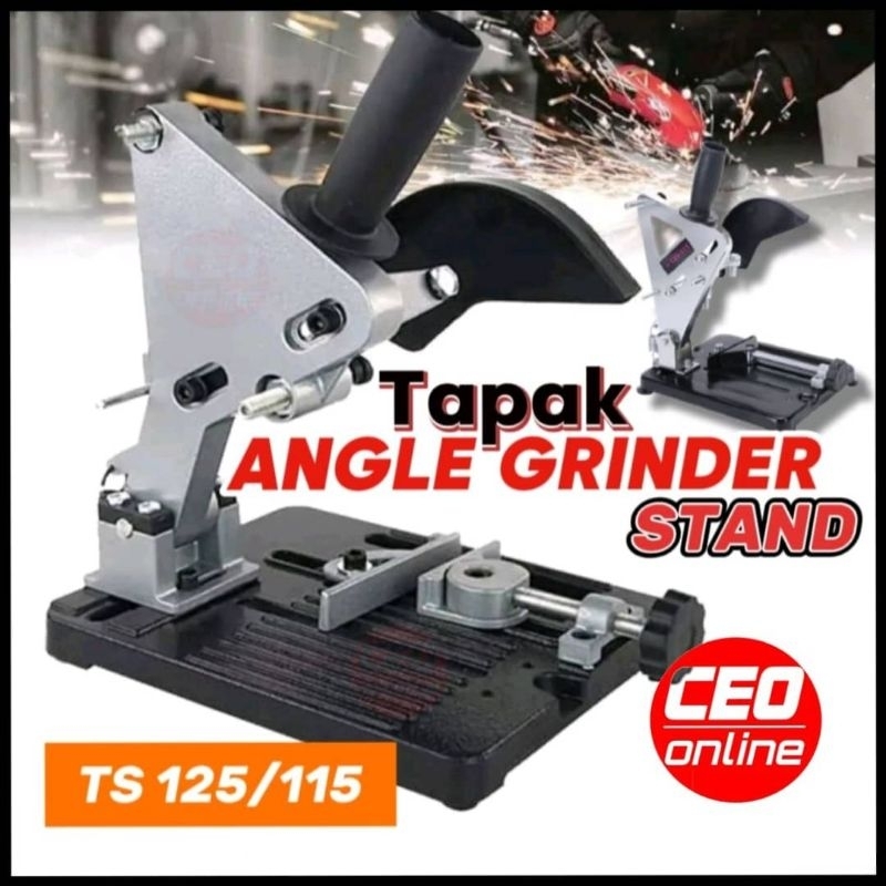 CEO 🇲🇾 Tapak Mesin Angle Grinder Stand Angle Grinder Holder Kerja Besi ...