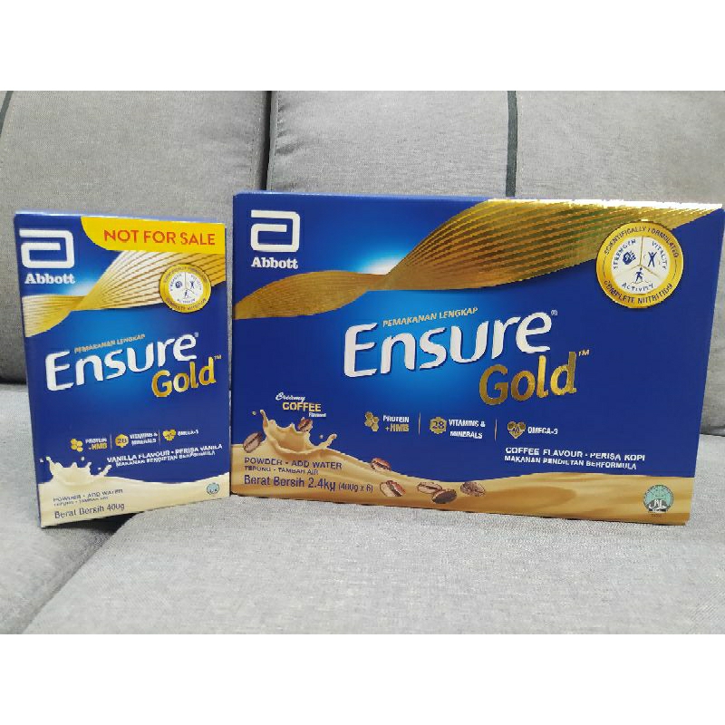Ensure Gold - Coffee Flavour 2.4Kg ( Free 400g vanilla flavour ...
