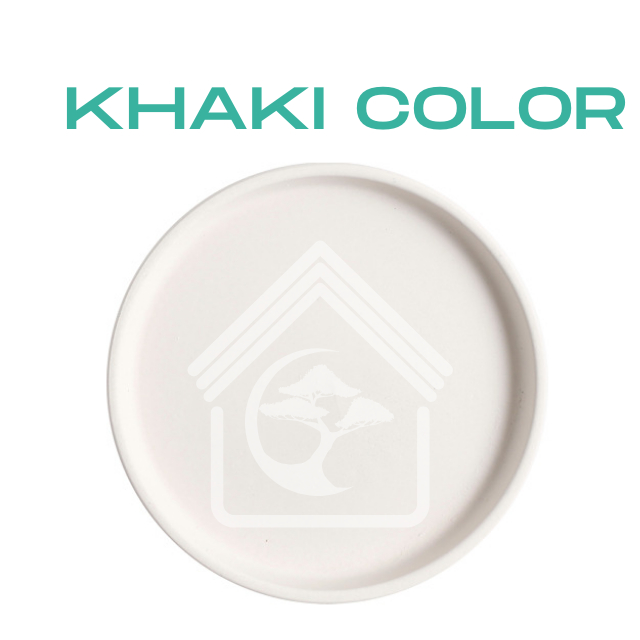 Round Ceramic Flower Planter Pot Saucer Succulent Cactus Orchid Trays ...