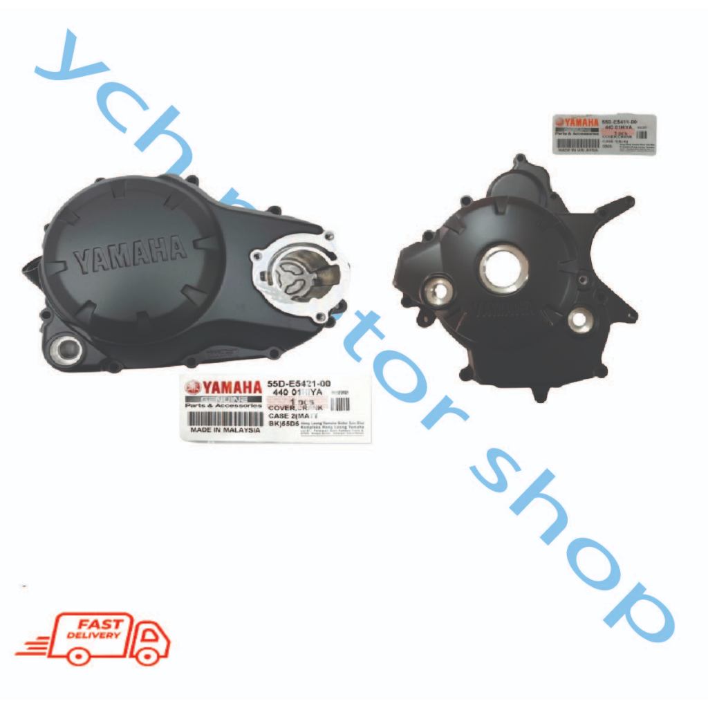 YAMAHA LC135 LC 135 135LC 135 LC V2 V3 V4 V5 V6 V7 4S 100% ORIGINAL CRANKCASE COVER ENGINE ...