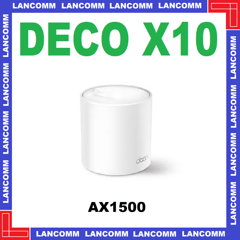TP Deco X10 New AX1500 Whole Home Mesh Wi-Fi 6 System | Shopee Malaysia