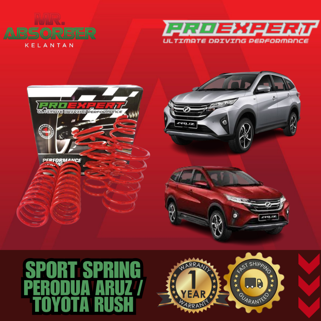 Produa ARUZ Absorber heavy duty pro expert & Pro expert sport spring ...