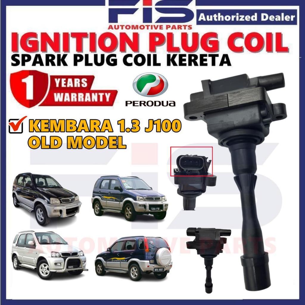 FIS Car Ignition Coil Plug Perodua Kembara 1.3 J100 Old Model Spark ...