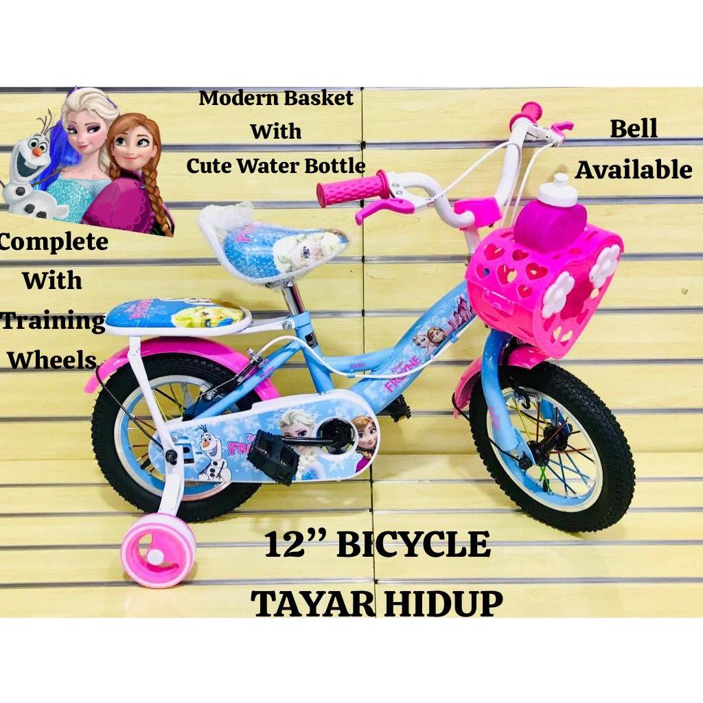 SIAP PASANG Basikal Saiz 12 Inci /siap pasang/12 Inch Basikal Budak ...