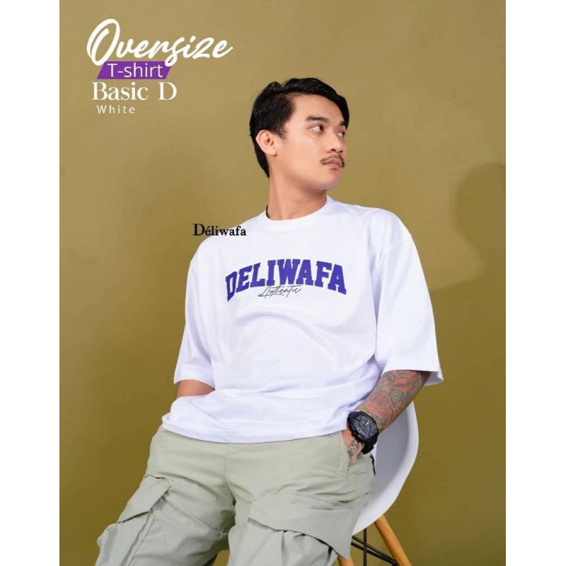 Original deliwafa -Overzise unisex basic D | Shopee Malaysia