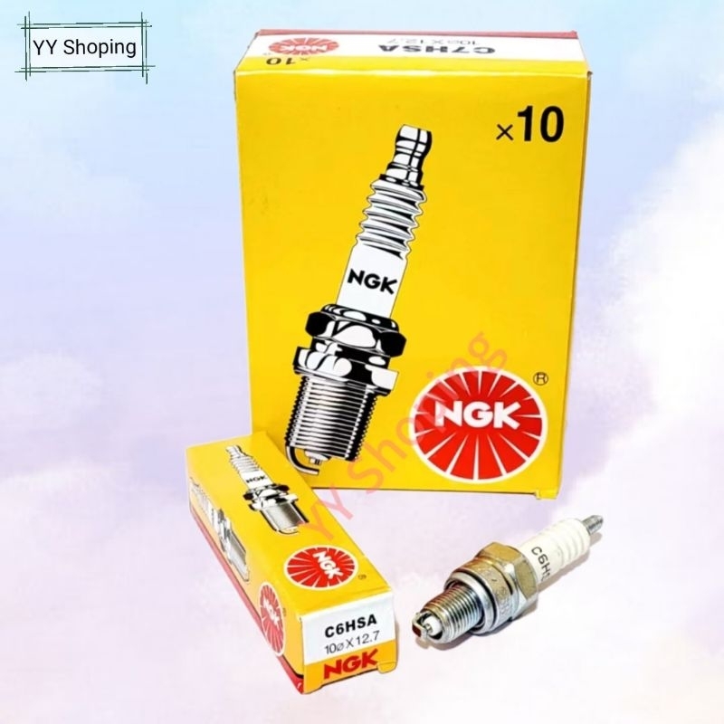 NGK SPARK PLUG C6 C6HSA EX5 DREAM WAVE W110 W125 SRL110 SRL115 SYM ...