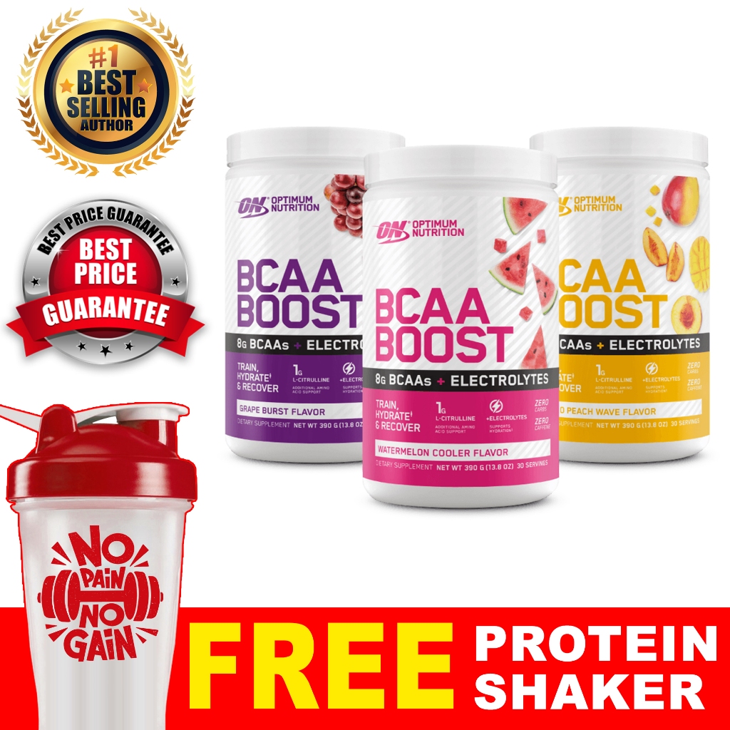 Optimum Nutrition BCAA Boost (390g/30's) Post Workout, Amino Acids ...