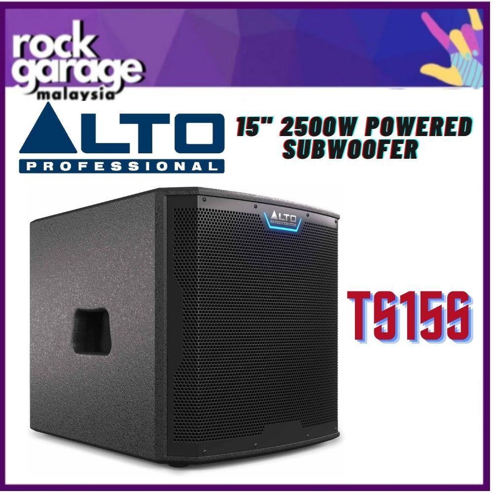 Alto Professional TS15S 15" 2500W Powered Subwoofer ( TS-15S / TS 15S ...
