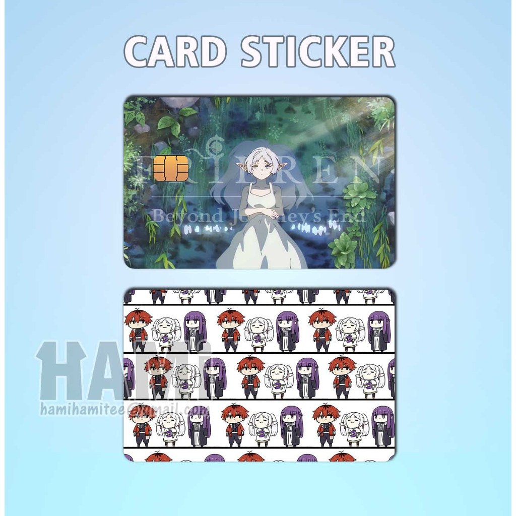 FRIEREN TNGO CARD STICKER - FERN CARD STICKER - FRIEREN: BEYOND JOURNEY ...