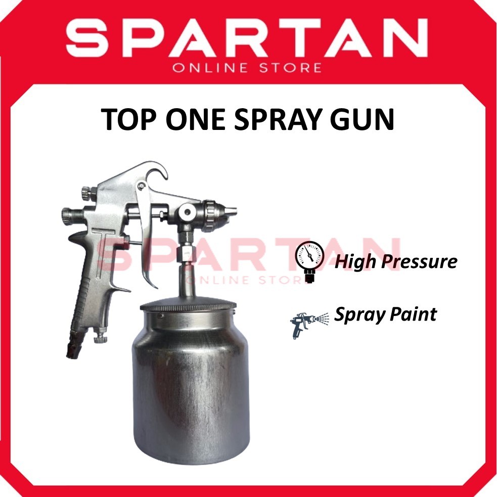 Spray Gun F-75S Paint Air Spray Gun 1.5mm Nozzle Wall Painting Sprayer ...