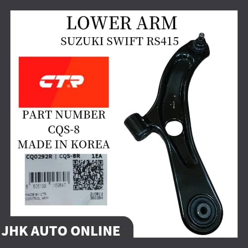 SUZUKI SWIFT RS415 ARM LOWER FRONT RIGHT/LEFT BRAND CTR KOREA CQS-8R/L ...