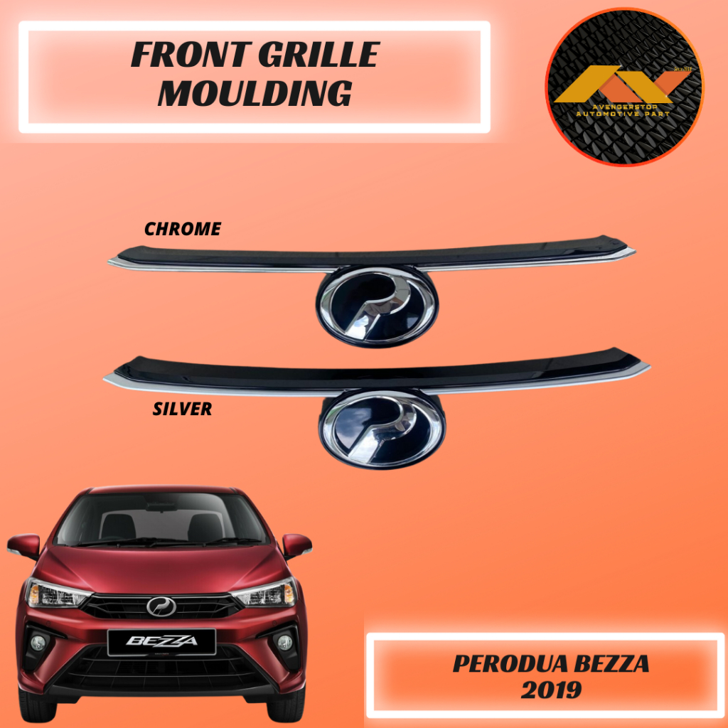 Original Front Grille Moulding Perodua Bezza 2019 New High Quality ...