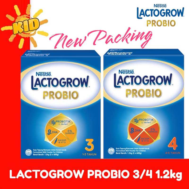 LACTOGROW Step3 1.2kg (Exp:01/2026) / Step4 1.2kg (Exp:08/2025 ...
