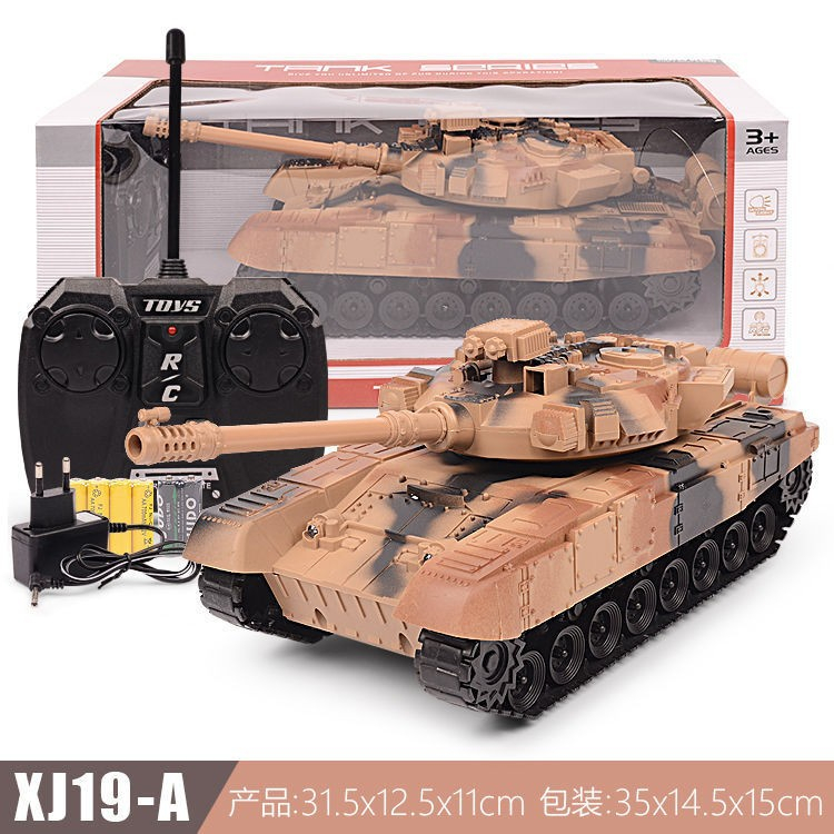 F03 - RC Tank with light & sound 2.4G wireless remote control infra red ...