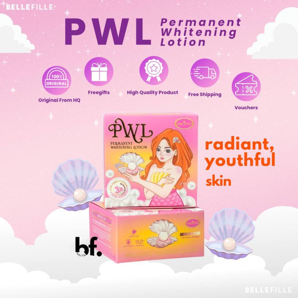 PWL PERMANENT WHITENING LOTION 3X (With Freegifts) | Shopee Malaysia