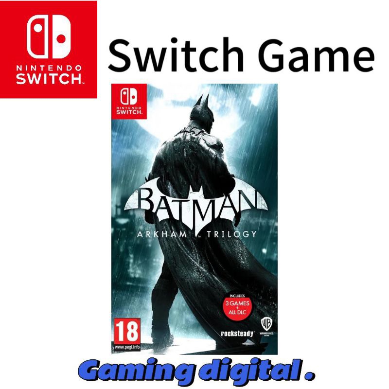 Nintendo switch batman arkham trilogy (original digital download ...