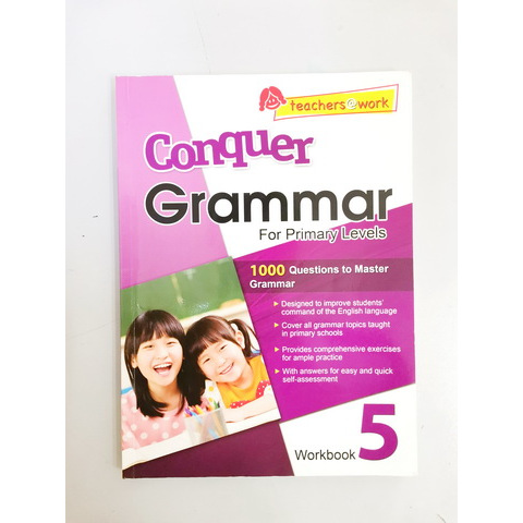 Singapore SAP Conquer Grammar For Primary Levels 1-6 (USED) | Shopee Malaysia