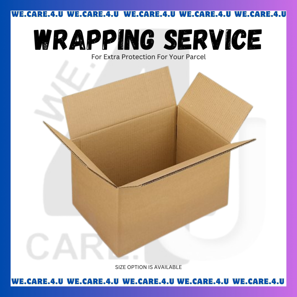 ADD-ON WRAPPING SERVICE: CARTON BOX FOR EXTRA PROTECTION FOR PARCEL ...