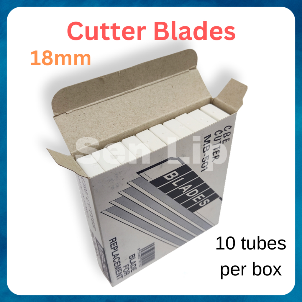 CBE "ZORRO" Cutter Blades 9mm(MB-301), 18mm(MB-501) For Replacement ...