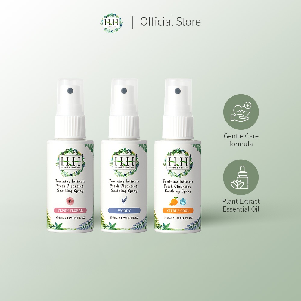 HH Classic Series Feminine Intimate Soothing Spray Trio Set (50mlx3 ...