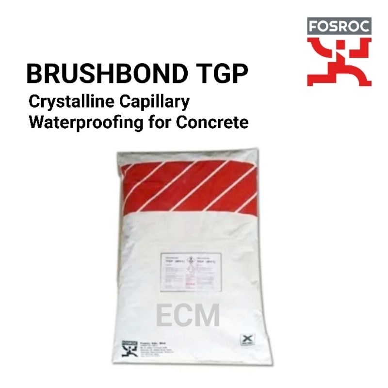FOSROC BRUSHBOND TGP (20KG) Crystalline capillary waterproofing for ...