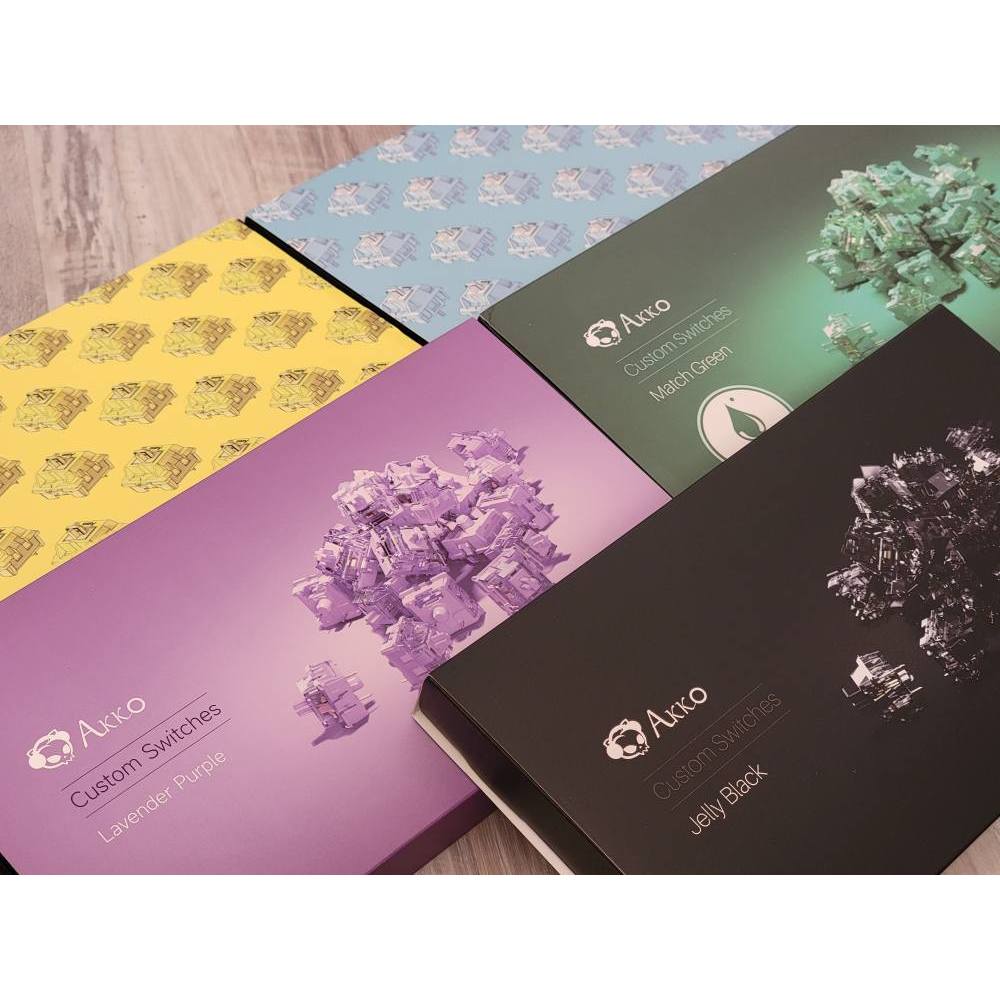 Akko CS Switches for Mechanical Keyboards (45pcs / Various Options ...
