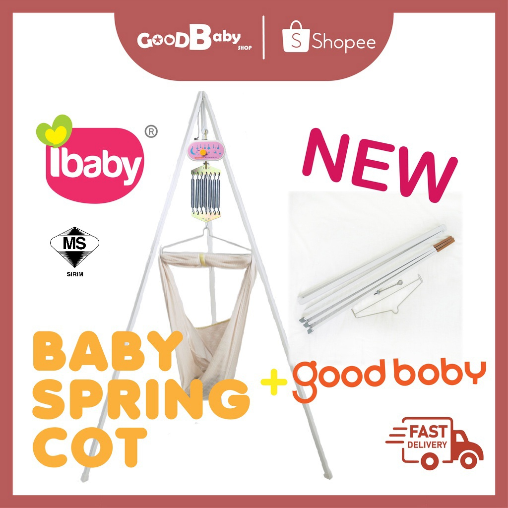 I Baby Spring Cot With Good Baby SIRIM Max Load 18Kg (Rangka Buaian ...