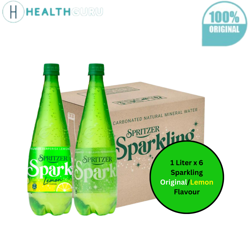 Spritzer Sparkling Natural Mineral Water Spritzer Sparkling Water (1L) | Shopee Malaysia