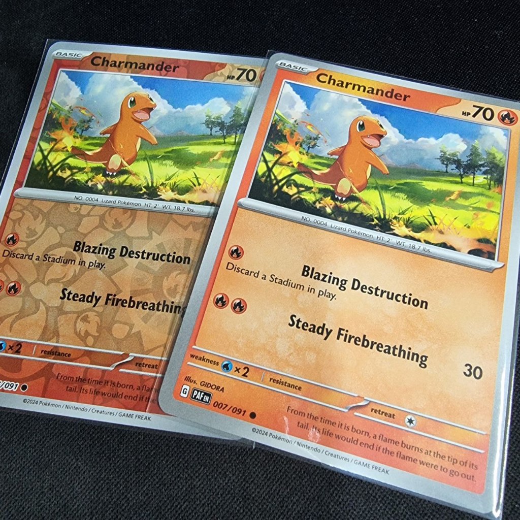 Paldean Fates Pokemon TCG Singles - PAF Charmander Charmeleon ...