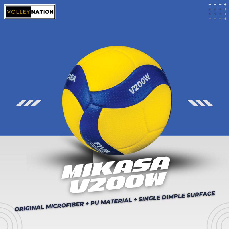Mikasa Volleyball - V200W | Shopee Malaysia