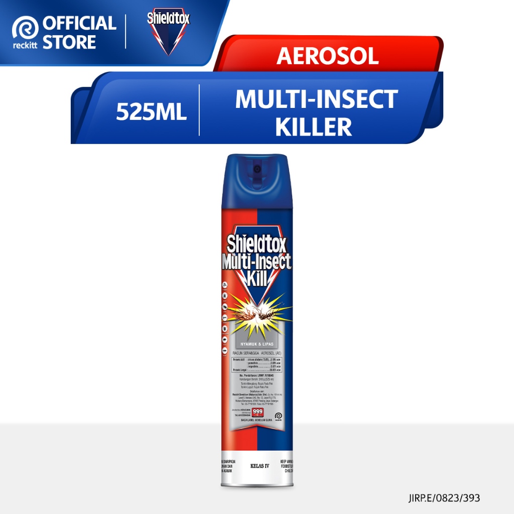 Shieldtox Multi-Insect Killer Spray Aerosol 525ml | Shopee Malaysia