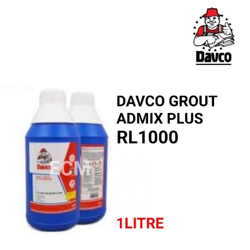 DAVCO GROUT ADMIX PLUS RL1000 (1LITRE) | Shopee Malaysia