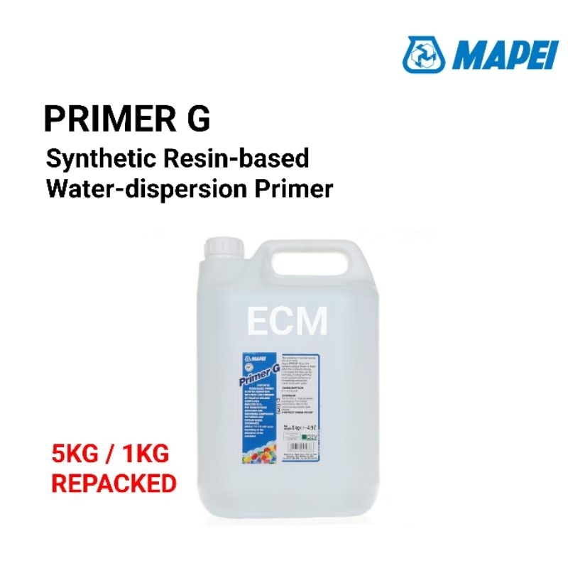MAPEI PRIMER G (5KG &1KG REPACKED) Synthetic Resin-based Water ...