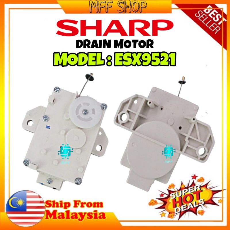 ESX9521 SHARP Washing Machine Drain Motor ORIGINAL !!! motor buang air ...