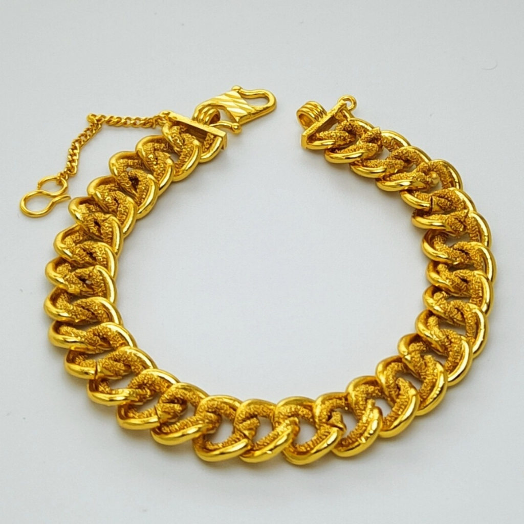 Gold Plated Women Bracelet Rantai Tangan coco Gelang Tangan Emas Korea ...