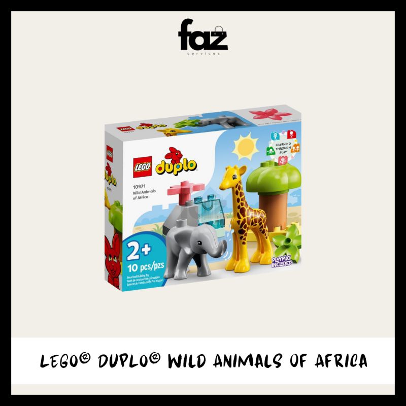LEGO® DUPLO® Wild Animals of Africa | Shopee Malaysia