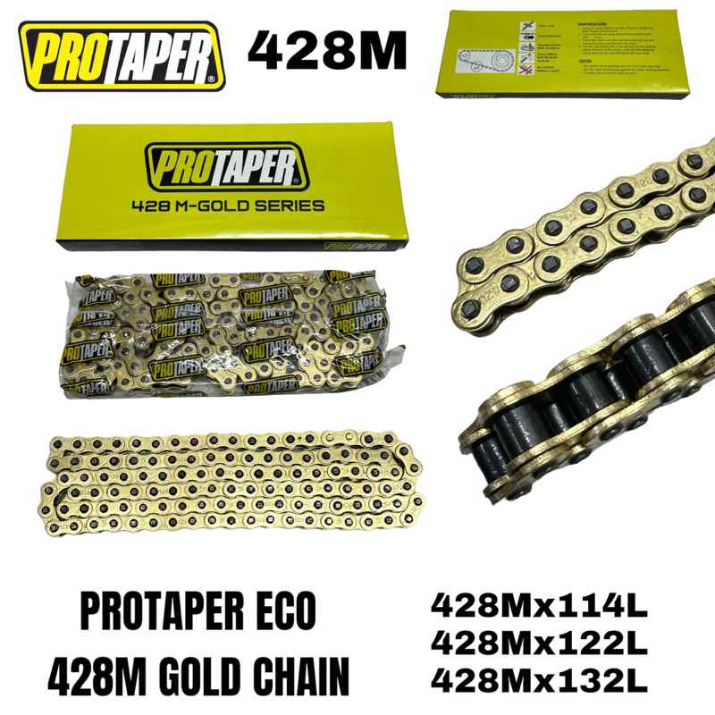 PROTAPER ORIGINAL 428M CHAIN RANTAI | Shopee Malaysia