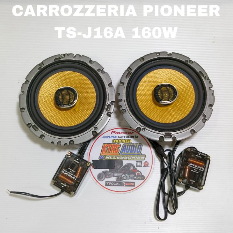 JDM AUDIO CARROZZERIA PIONEER TS J16A 2 WAY CROSSOVER | Shopee Malaysia
