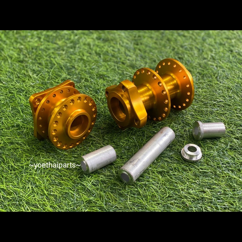 Honda Wave 125 Hub Drag Alloy Gold Rear Front Thailand UNIVERSAL / Hub ...