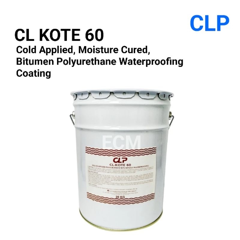CLP CL-KOTE 60 (20KG) Cold-applied Single Component Moisture-cured ...
