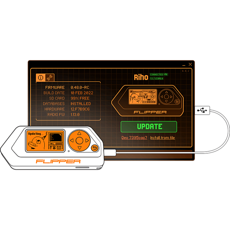 Flipper Zero Multi-tool Device for Geeks FlipperZero is a portable ...