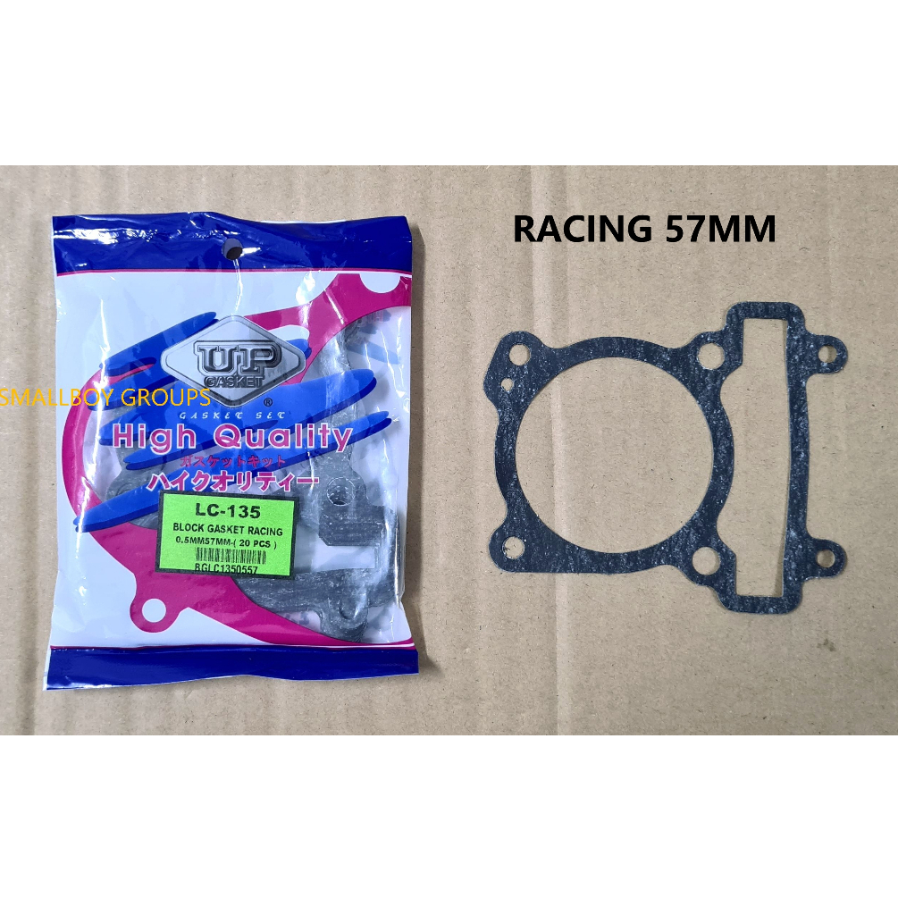 YAMAHA LC135 V1 V2 V3 V4 V5 V6 NEW BLOCK HEAD GASKET RACING 57 60 62 65 ...