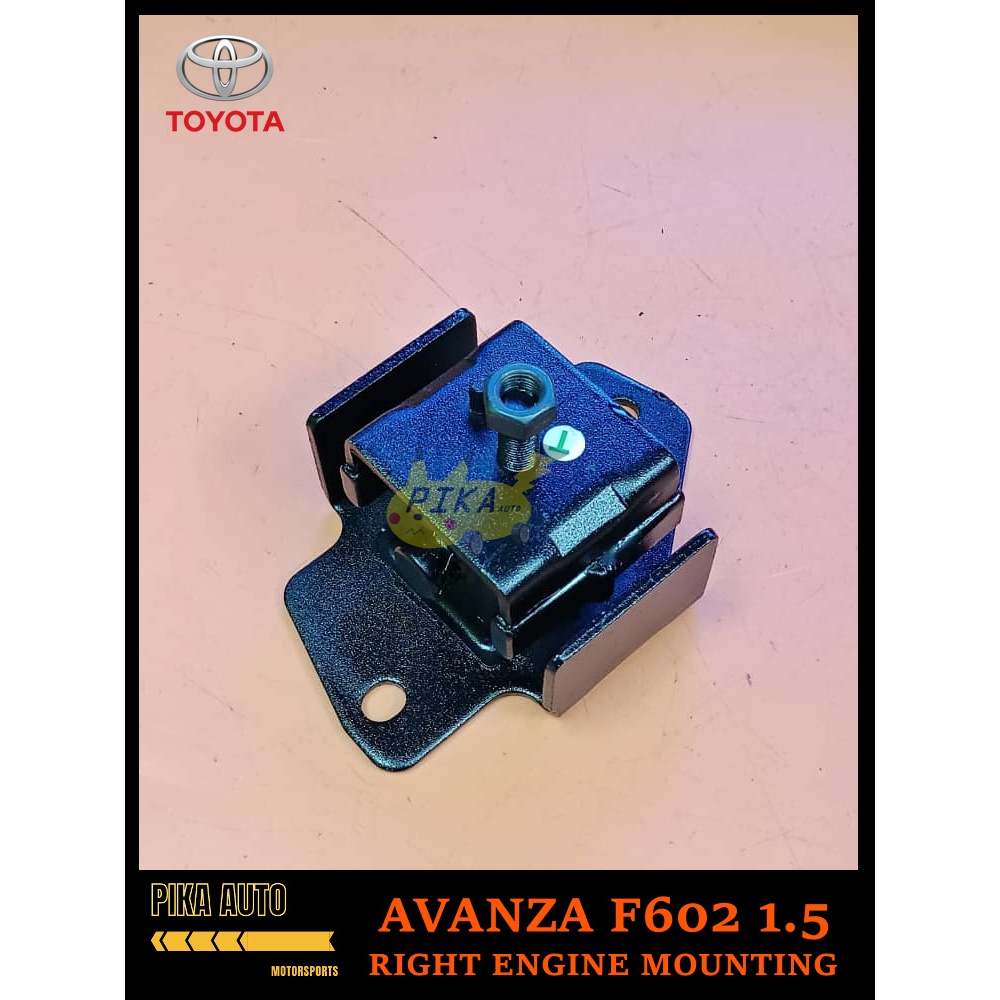 TOYOTA AVANZA F602 1.5 / RUSH F700 RIGHT ENGINE MOUNTING 12361-BZ080 ...