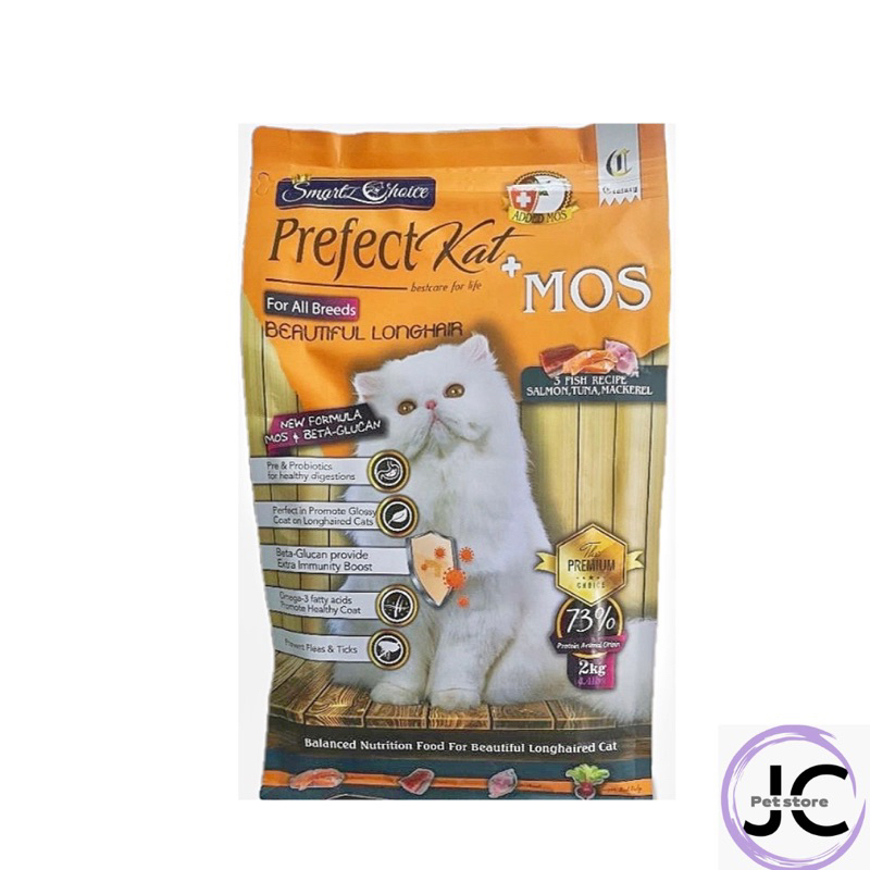 Smart Choice Prefect Kat Premium Cat Food (Beautiful Long Hair) 2kg ...