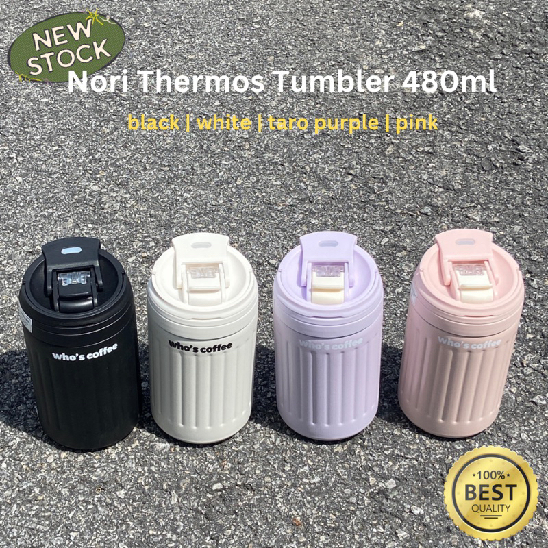 UKIYO [NEW] 4 Colors Nori Thermos Tumbler 480ML 316 Stainless Steel | Thermos Cup with Handle ...